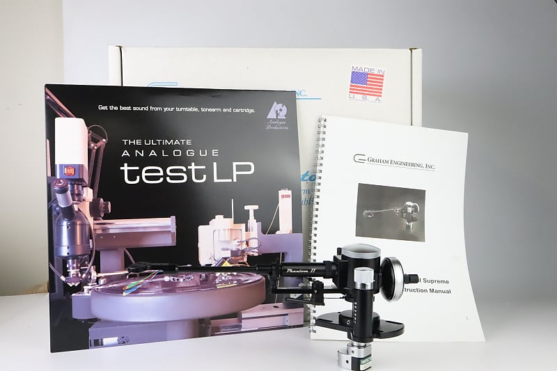 Graham Engineering PHANTOM II 9 inch Tonearm W/ Box In | Reverb UK