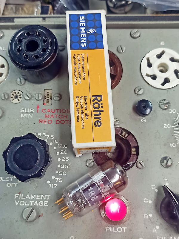 1972 SIEMENS E188CC 7308 electron tube | Reverb