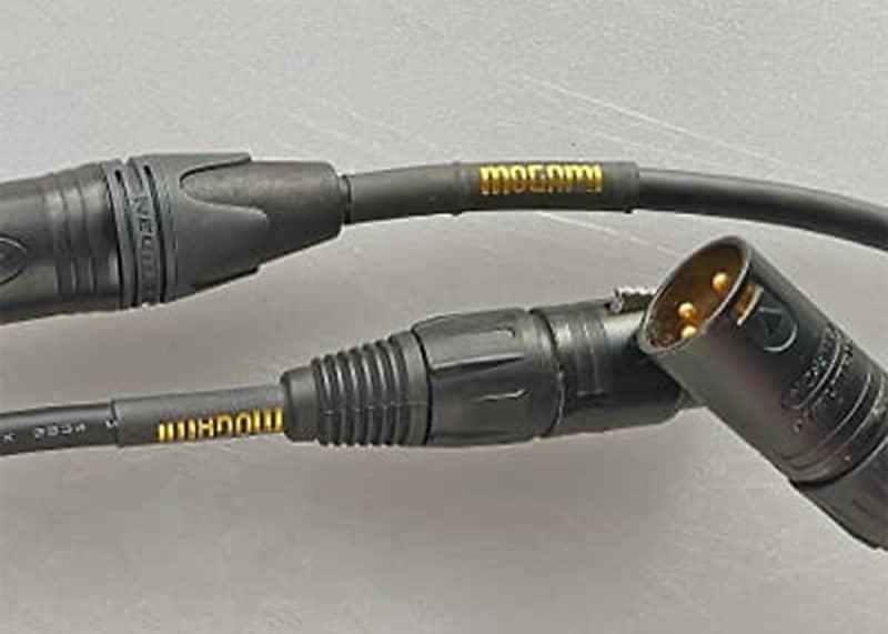 25 Feet Long Mogami Neglex 2534 With Neutrik Gold XLR Male To | Reverb