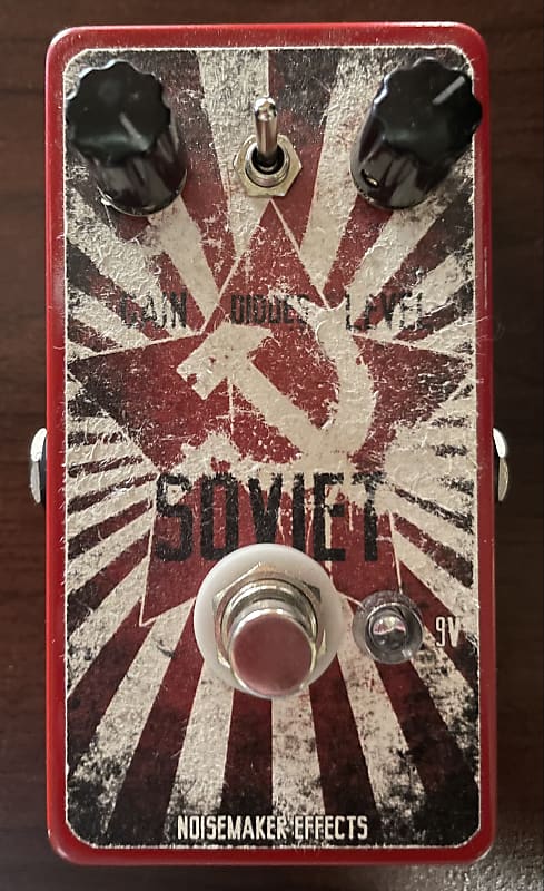 Noisemaker Effects Soviet Clean Boost Guitar Effects Pedal, | Reverb