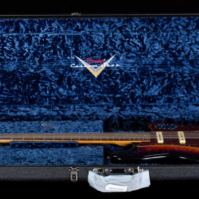 Fender Custom Shop BASS VI Journeyman Relic Aged 3-Tone | Reverb