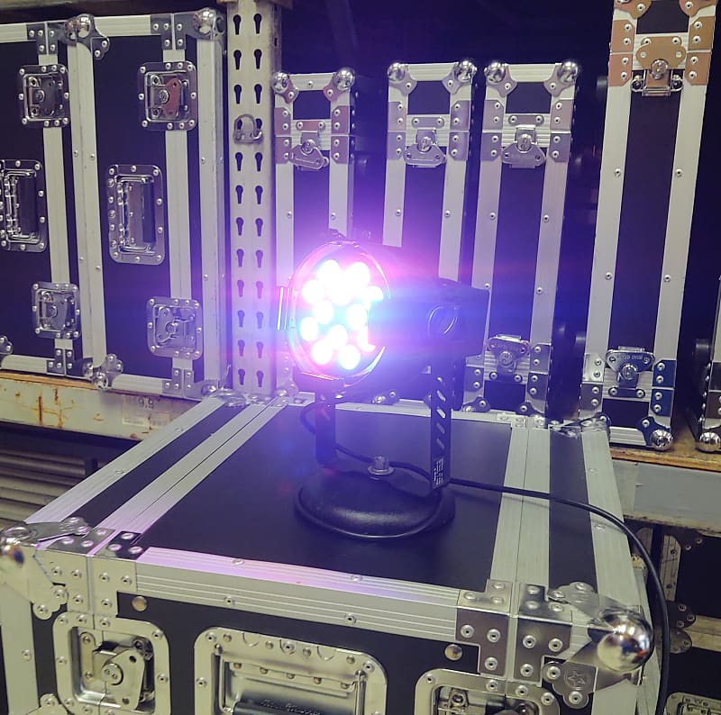 Elation Opti 30 RGB 12 x 1-Watt LED Stage Light w/base | Reverb