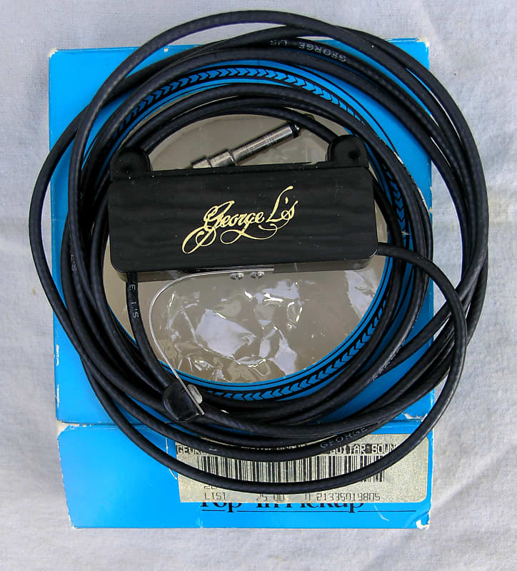 George L’s Acoustic Guitar Pop-In Pickup Humbucking w/ | Reverb