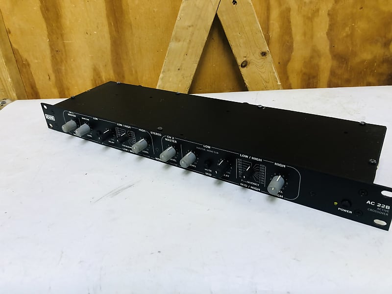 Rane AC 22B 2-Channel Active Crossover Rack Mount W/Power | Reverb