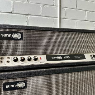 Sunn 2000s Tube Bass Guitar Amplifier Head w/ Cabinet | | Reverb