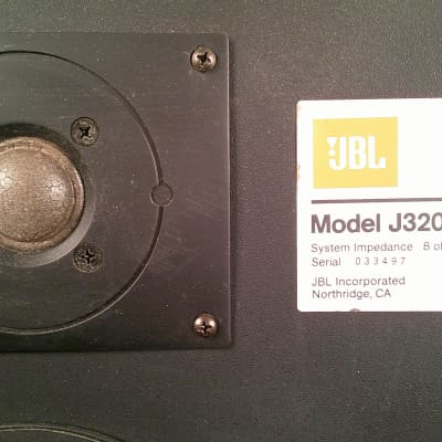 JBL Model J320 Floor Speaker Pair | Reverb