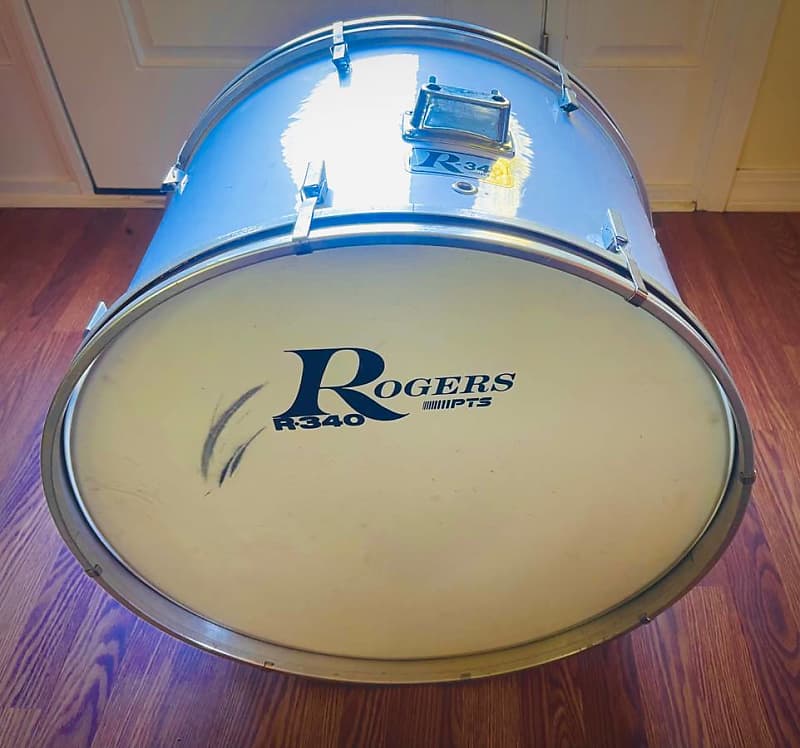 Rogers R-340 1970s bass drum | Reverb