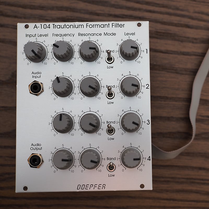Doepfer A-104 Trautonium Filter module | Reverb
