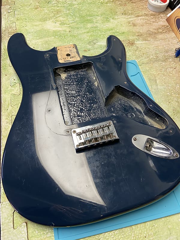 2001 Squier Bullet Strat Top Load Body | Reverb