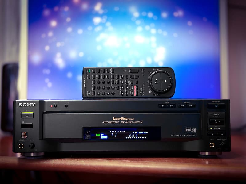 SONY MDP-850D 🌈RaRe🌈 Premium PAL NTSC Laserdisc Player | Reverb