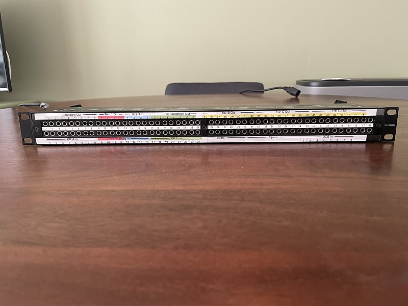 Neutrik NPPA-TT-SD25 Patchbay ( db25 ) Black | Reverb