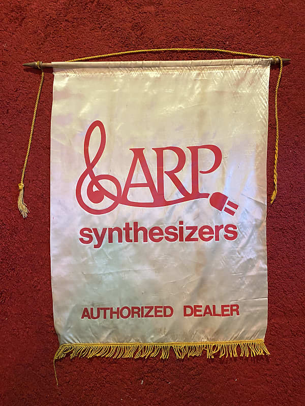 ARP Synthesizers Vintage Advertising Banner 1960s | Reverb