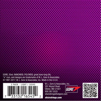 Elixir 16545 Nanoweb Phosphor Bronze Acoustic Guitar Strings | Reverb