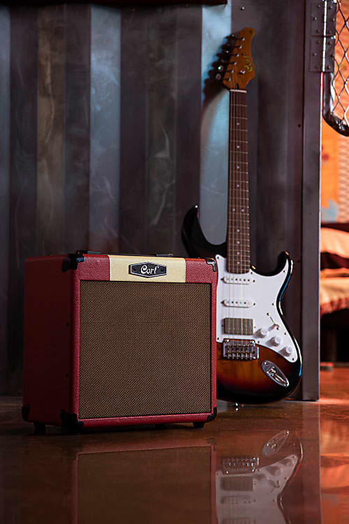 Cort CM15R Guitar Amplifier – Red | Reverb