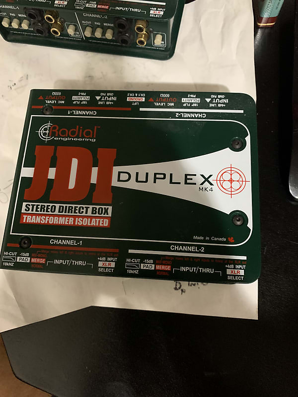 JDI Radial DI Stereo MK4 | Reverb