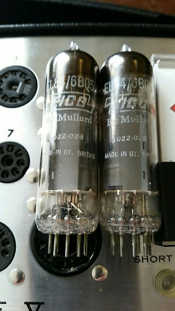 Vintage Mullard EL84 Blackburn Rx1 B9B 1959 Vacuum Tube | Reverb