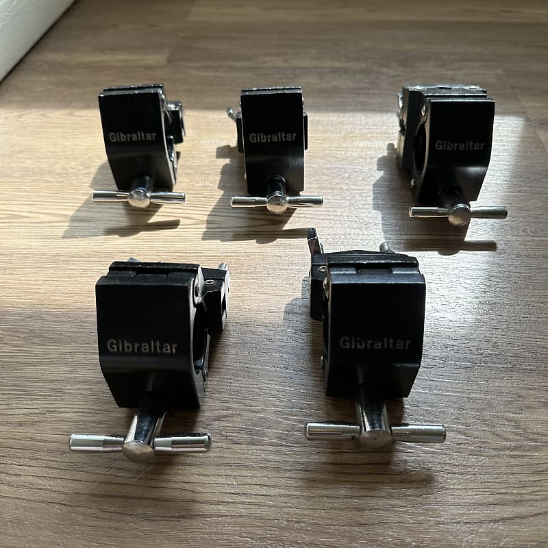 Set of 5 Gibraltar Road Series Multi Clamps | Reverb