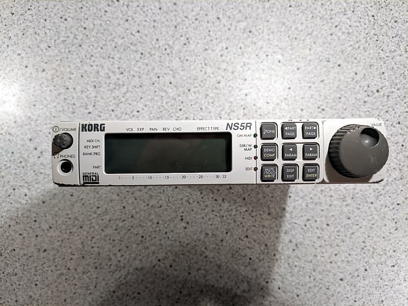 Korg NS5R MIDI module General MIDI GM | Reverb
