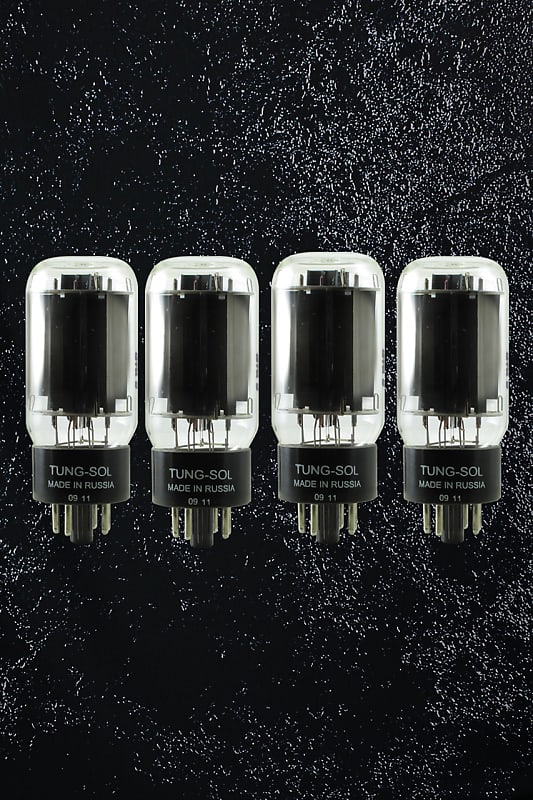 Tung-Sol 6L6GC STR Matched Quad | Reverb