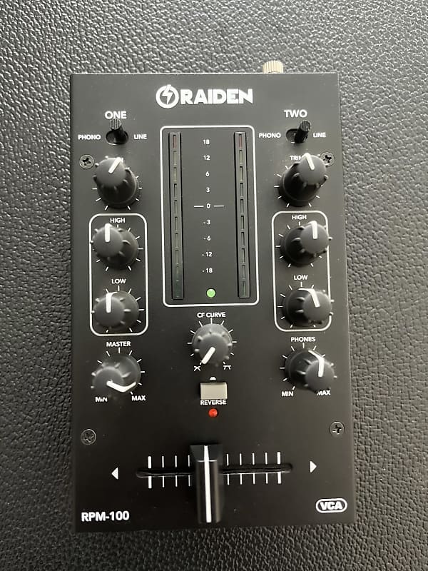 Raiden Fader RPM-100 Portable Mixer - Black | Reverb