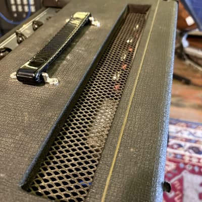 Vox AC-100 guitar/ bass amplifier c 1965 Grey panel original | Reverb