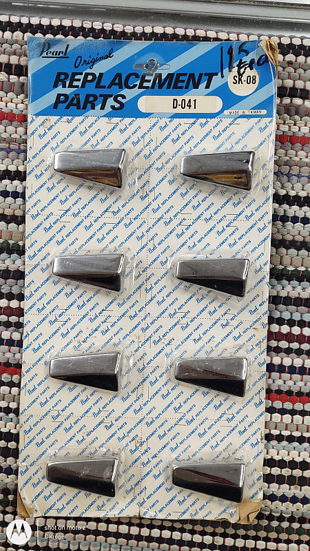 Pearl D-041 1980s - Chrome | Reverb