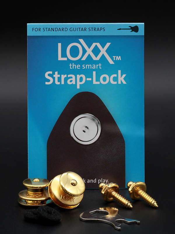 LOXX Electric Guitar/Bass Strap Lock - Various Colours | Reverb UK