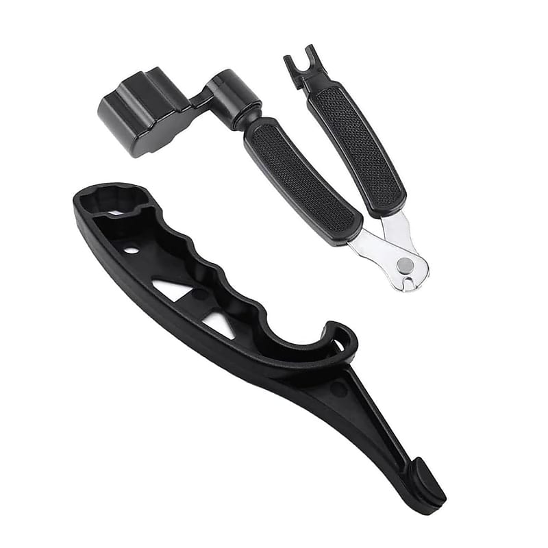 Guitar String Stretcher Winder Cutter Pin Puller, Plastic | Reverb