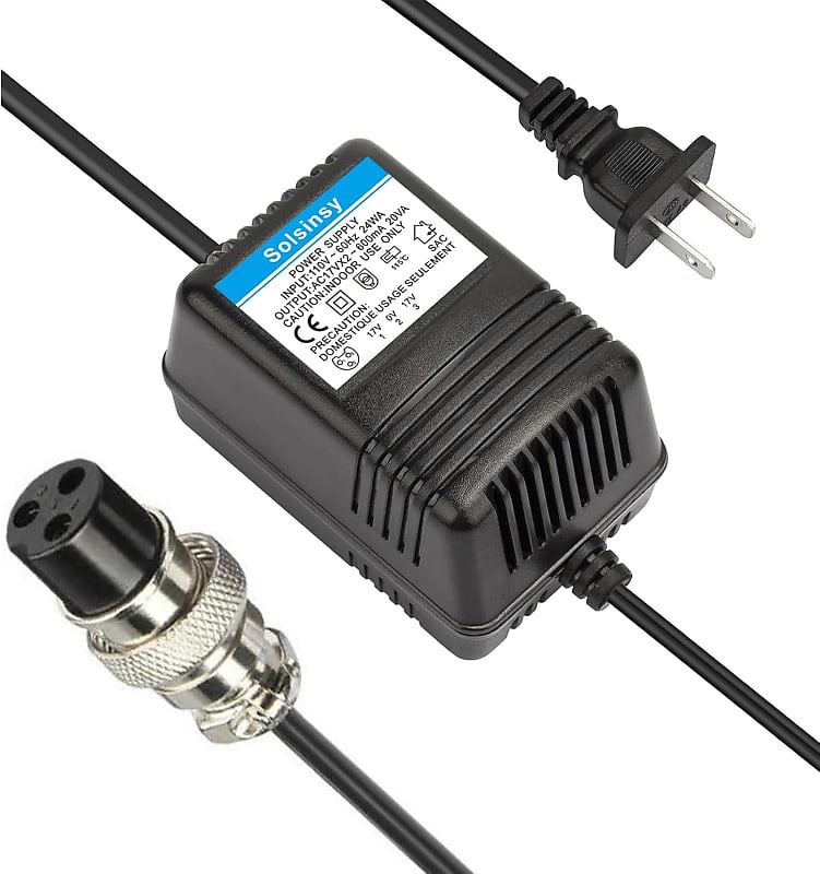 Mixer Power Supply Mixing Console AC Adapter 3-Pin Connector | Reverb