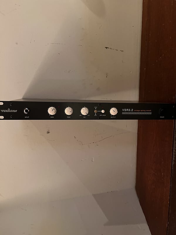 Vermona VSR 3.2 Spring Reverb Rack Unit 2010 - 2020 - black | Reverb