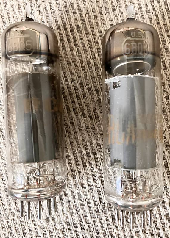 6BQ5/EL84 RCA NOS/NIB strong matched pair (2) tube lot | Reverb