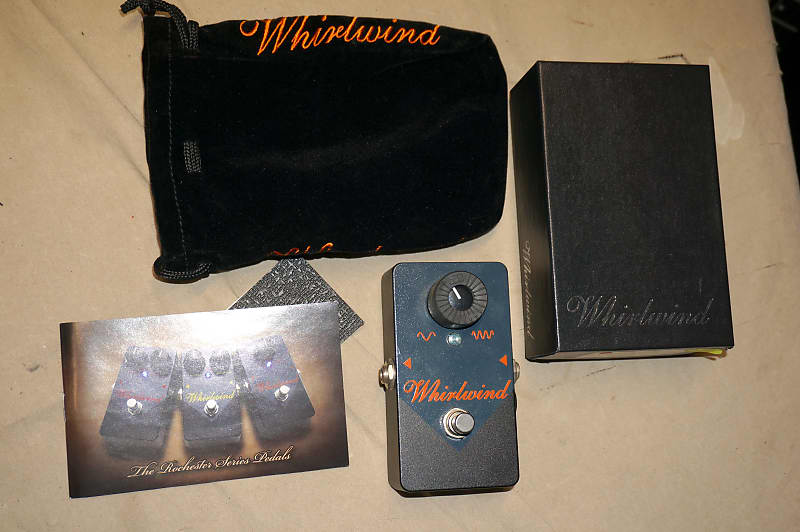 Whirlwind FXORNP Phaser Pedal with Box - Orange Script Box | Reverb