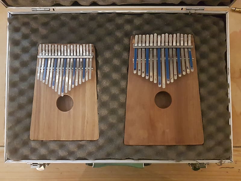 Hugh Tracey Treble and Alto kalimbas 2014 | Reverb