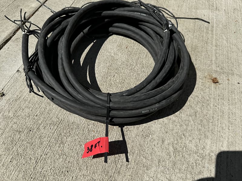 Redco TGS-8 Pro Audio Snake Cable 8ch, 38ft long | Reverb
