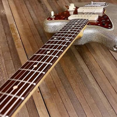 Seuf Guitars OH-10 Offset JM - Silver Sparkle | Reverb