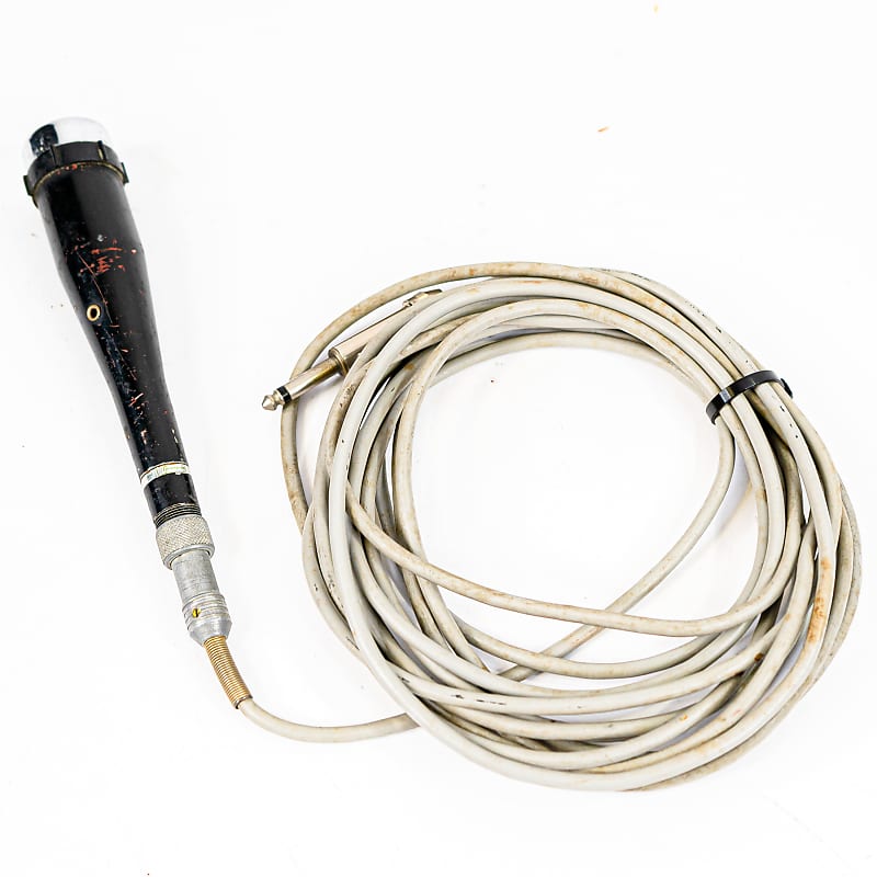 1960s Grampian DP4/H High Impedance Dynamic Microphone with | Reverb