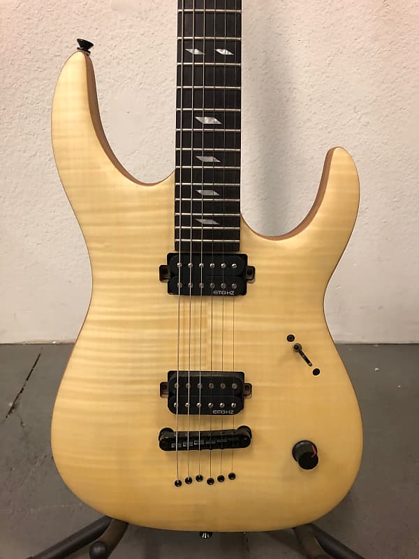 Legator N300 Ninja 6-String Standard Scale Neck-Thru Flame | Reverb