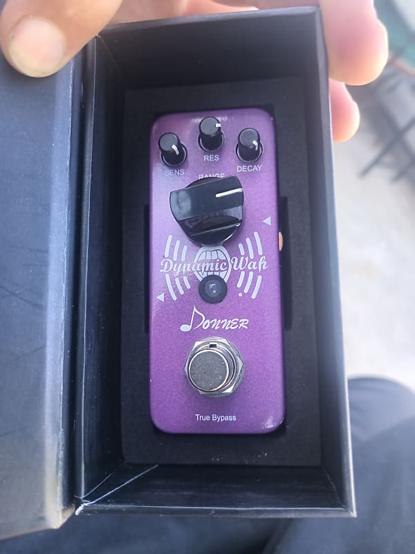 Donner Mini dynamic wah 2024 - Purple | Reverb