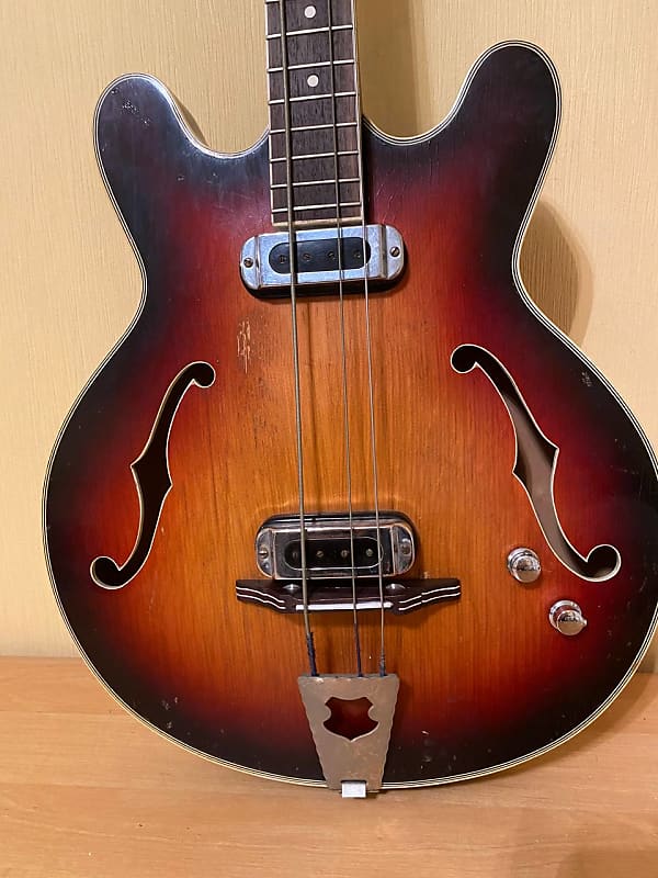 Musima 1657 Bass Guitar GDR Germany 4 String Vintage and Rare | Reverb