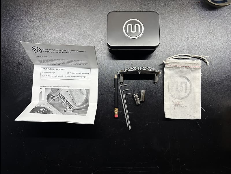 Mastery M10 Offset Bridge and Thimbles Set ~ Aircraft-grade | Reverb