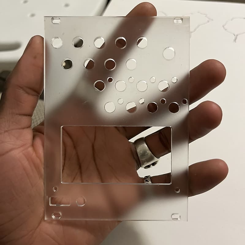 Monome Teletype panel custom Frosted | Reverb