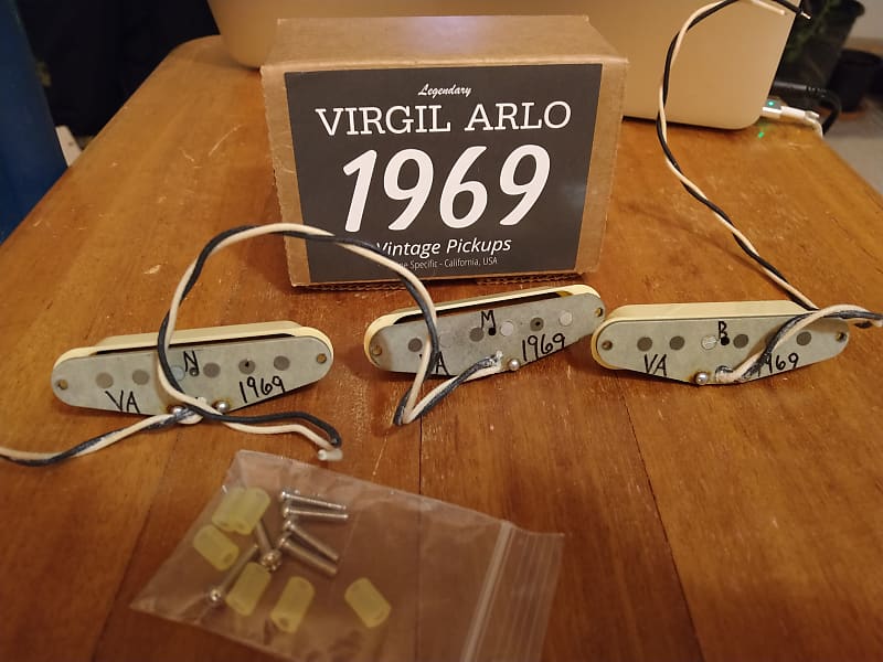 Virgil Arlo Black Label 1969 "Hendrix" model stratocaster | Reverb