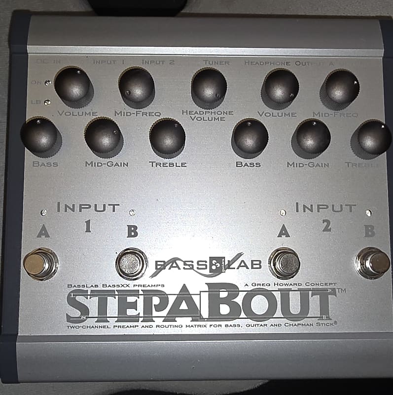 Basslab StepAbout PreAmp for Chapman Stick 2020s - Brushed | Reverb