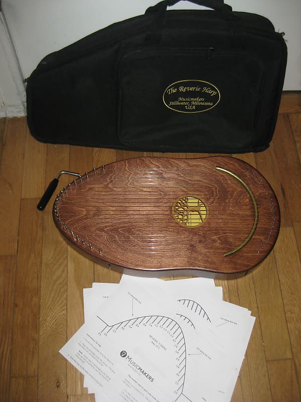 Music Makers Reverie Harp 2 with 15 Tunings and Case | Reverb