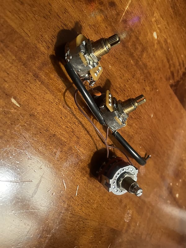 Gibson 5 way toggle knob switch with 1 volume & 1 tone pot | Reverb