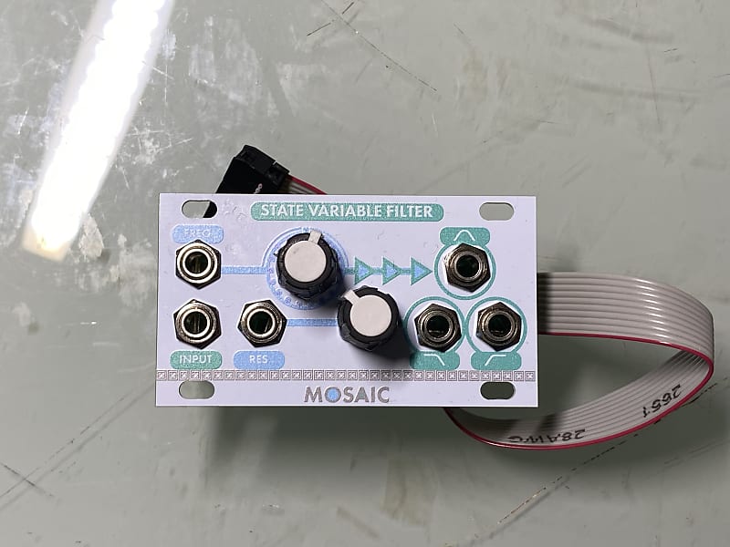 Mosaic State Variable Filter 1U | Reverb