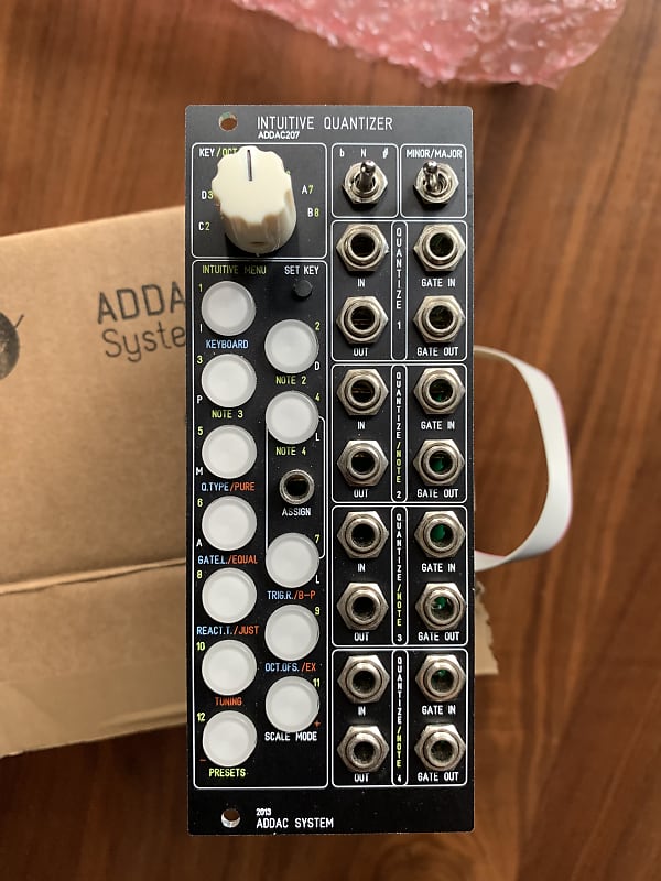 ADDAC System Intuitive Quantizer Black | Reverb