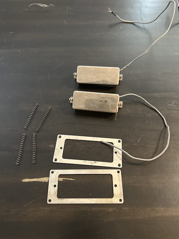 Gibson Custom Shop Firebird pickups - Aged Nickel | Reverb