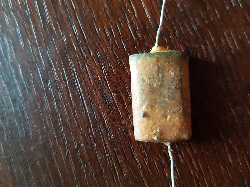 Fender Phone book capacitor Stratocaster telecaster 1956 | Reverb