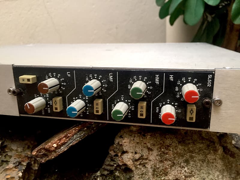 Solid State Logic SSL 5000 Stereo Equalizer 2 modules SL 502 | Reverb